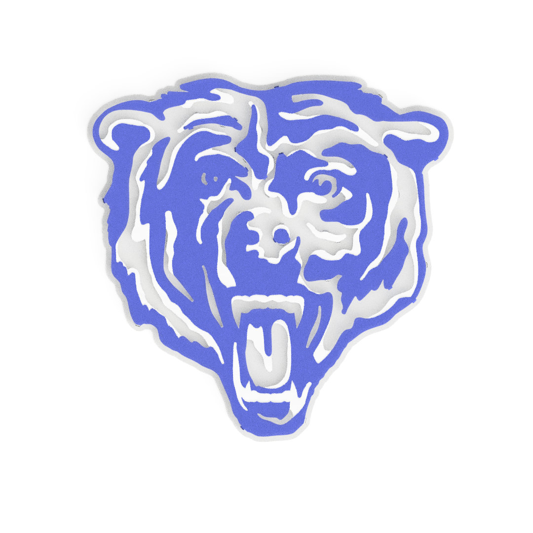 Bear Metal Wall Art: Saint Marry's High School - LumenArt